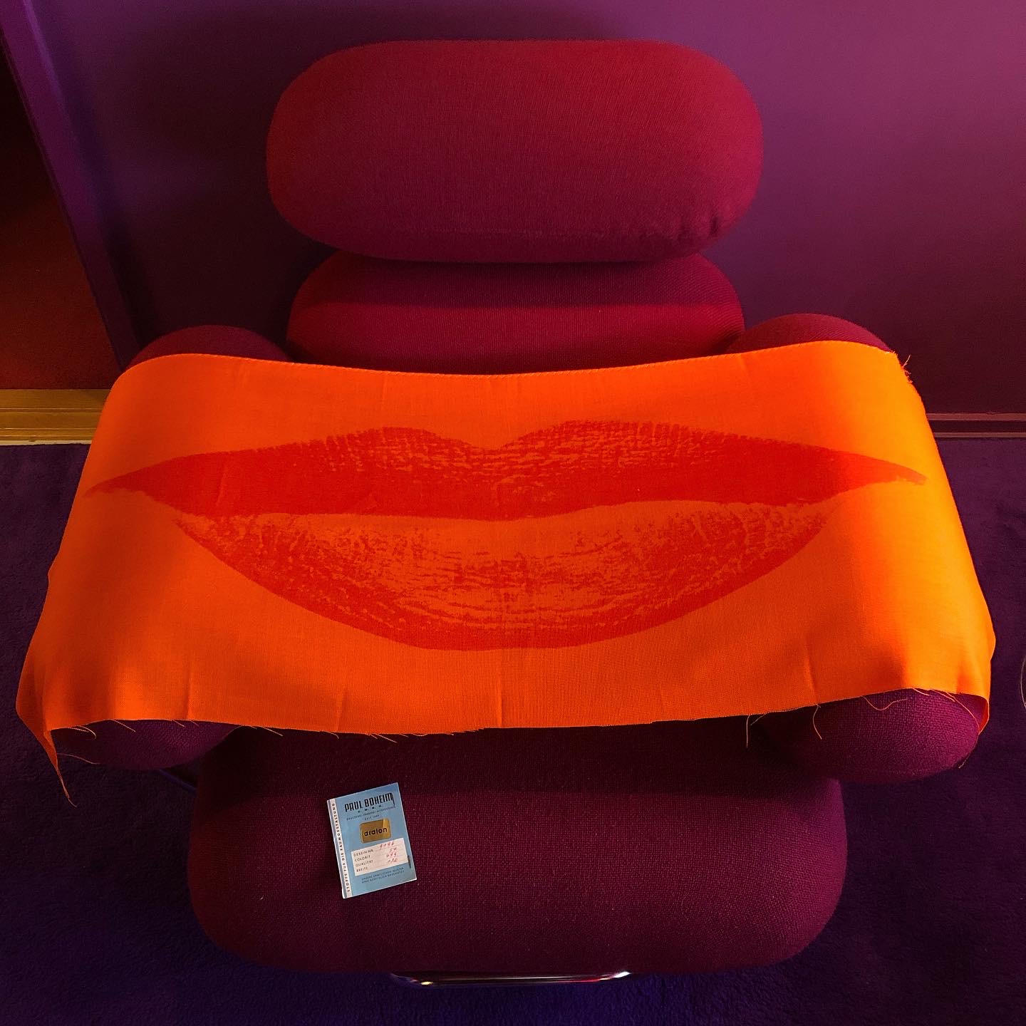 ANATOMIE LIPS IN ORANGE | THE VERNER PANTON COLLECTOR